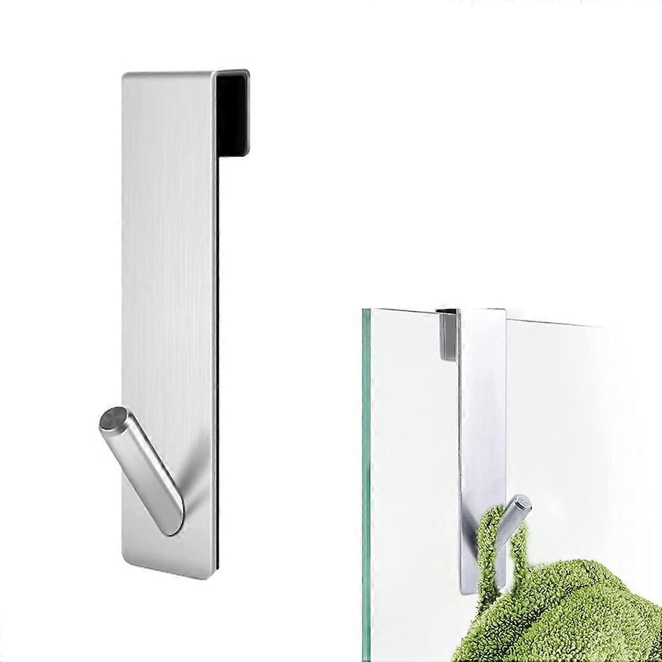 Bathroom Shower Door Hook Over Glass Door Shower Towel Rack Stainless ...