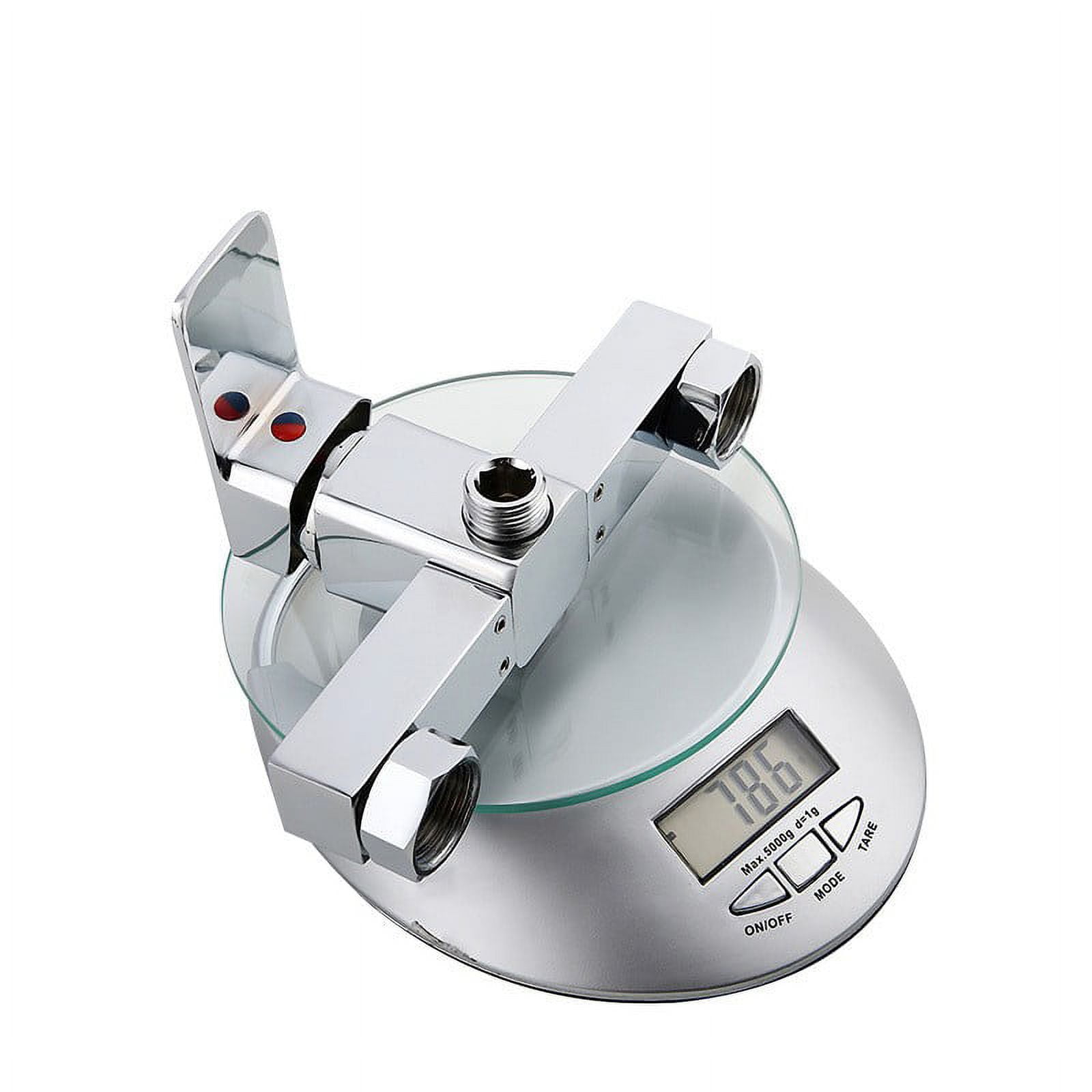 Bathroom Shower Faucet System Hot and Cold Water Mixer Single Lever ...