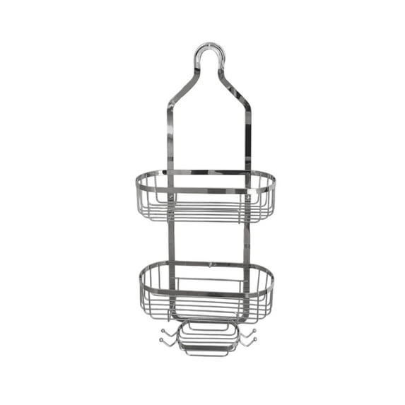 Bathroom Shower Hanging Organizer with 3-Tier Shelves and Soap Rack ...
