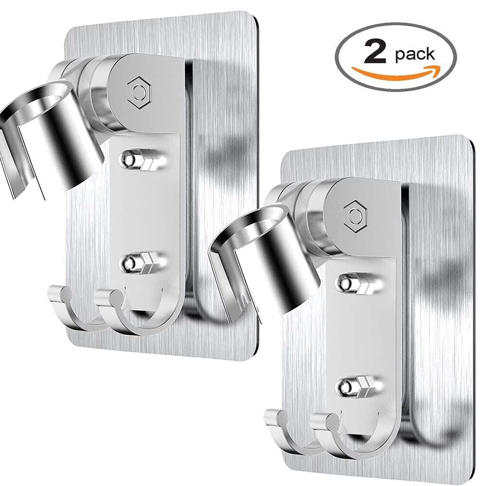 Bathroom Shower Head Holder Spray Wall Mount Adjustable Handheld ...