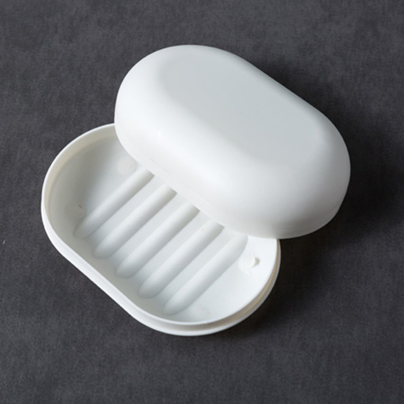 Bathroom Shower Soap Box Tray Dish Storage Holder, Leak-Proof Sealed ...