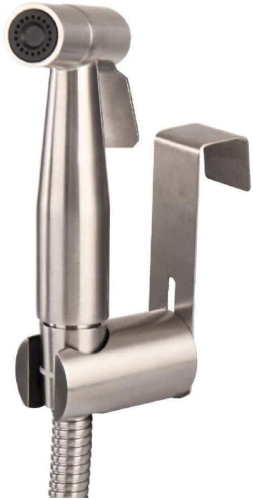 Bathroom Shower Water Spray Head with Handle - Stainless Steel Women's ...