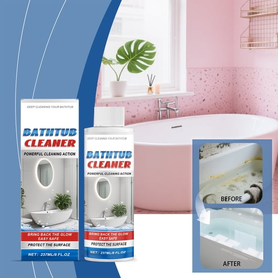Bathroom Sink Cleaner Shower Glass Limescale Cleaner Bathtub Stain ...