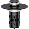 Bathroom Sink Drain Strainer,All Metal Pop-Up Sink Stopper with ...