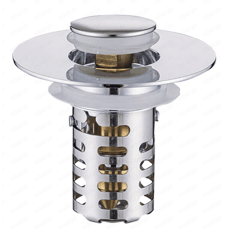 Luxtrada Universal Wash Basin Drain Filter, Pop Up Sink Strain Cover ...