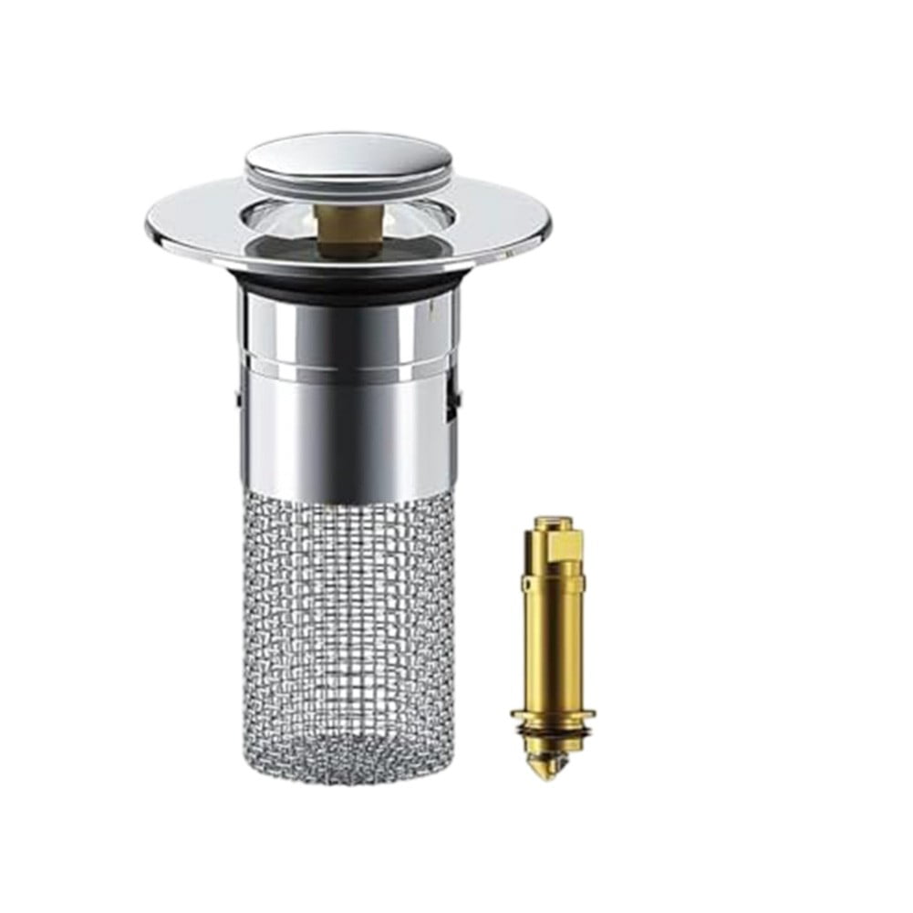 Bathroom Sink Drain Strainer Multipurpose Drain Stainless Steel ...