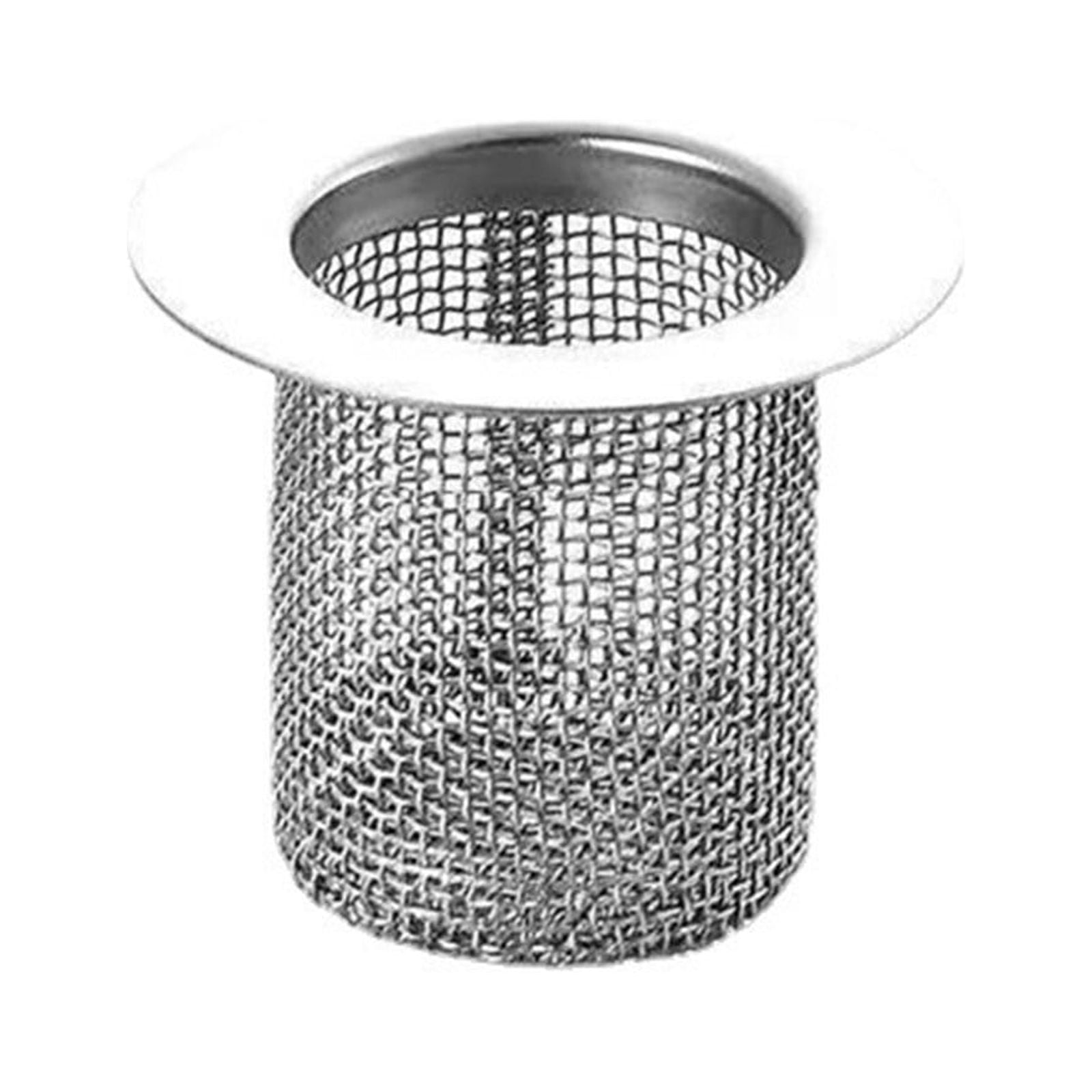 Bathroom Sink Drain Strainer Stainless Steel Floor Drain Filter Mesh ...