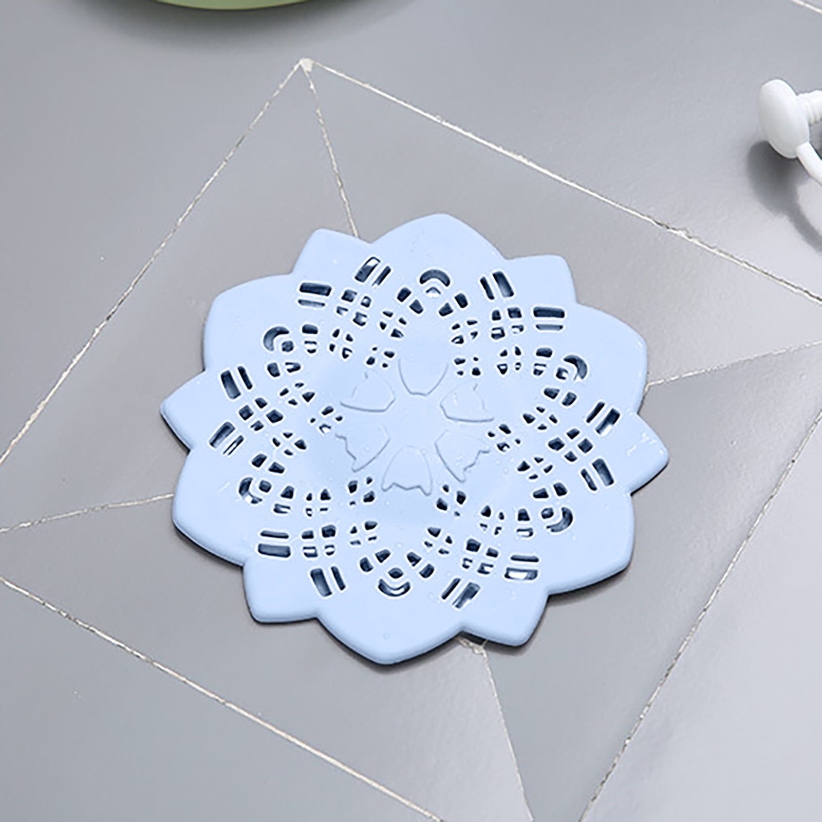 Bathroom Sink Drain Strainer Star Bathroom Drain Hair Catcher Bath ...
