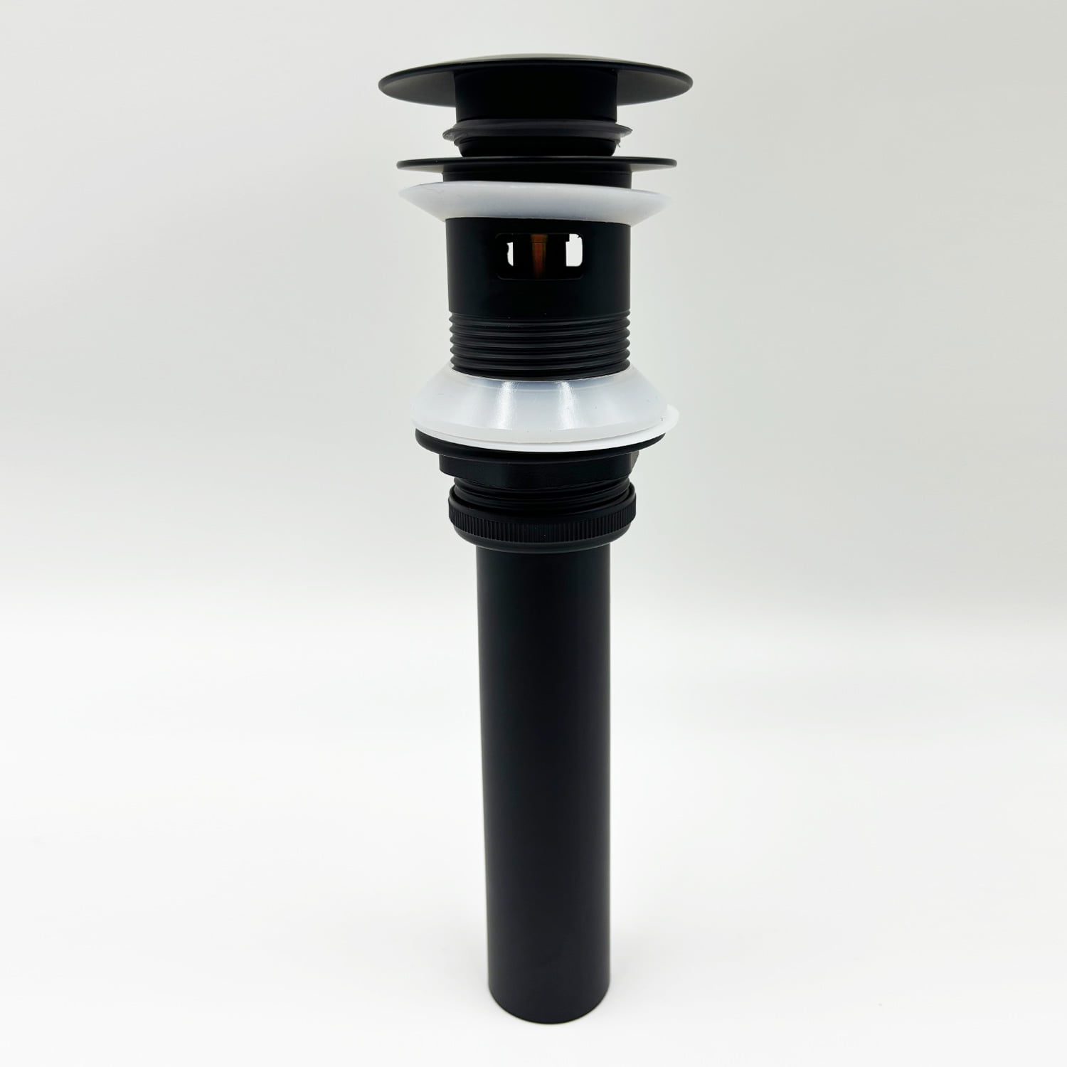 Bathroom Sink Drain with Overflow, Vessel Sink Lavatory Vanity Pop Up ...