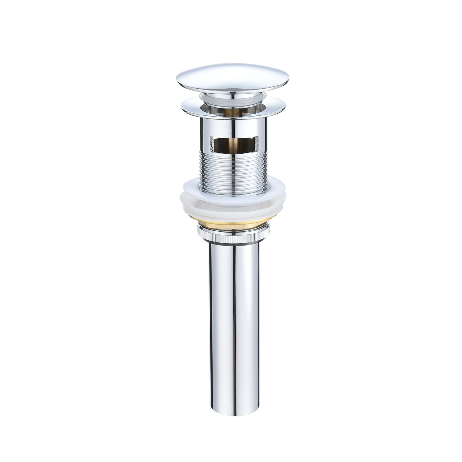 Bathroom Sink Drain with Overflow, Vessel Sink Lavatory Vanity Pop Up ...