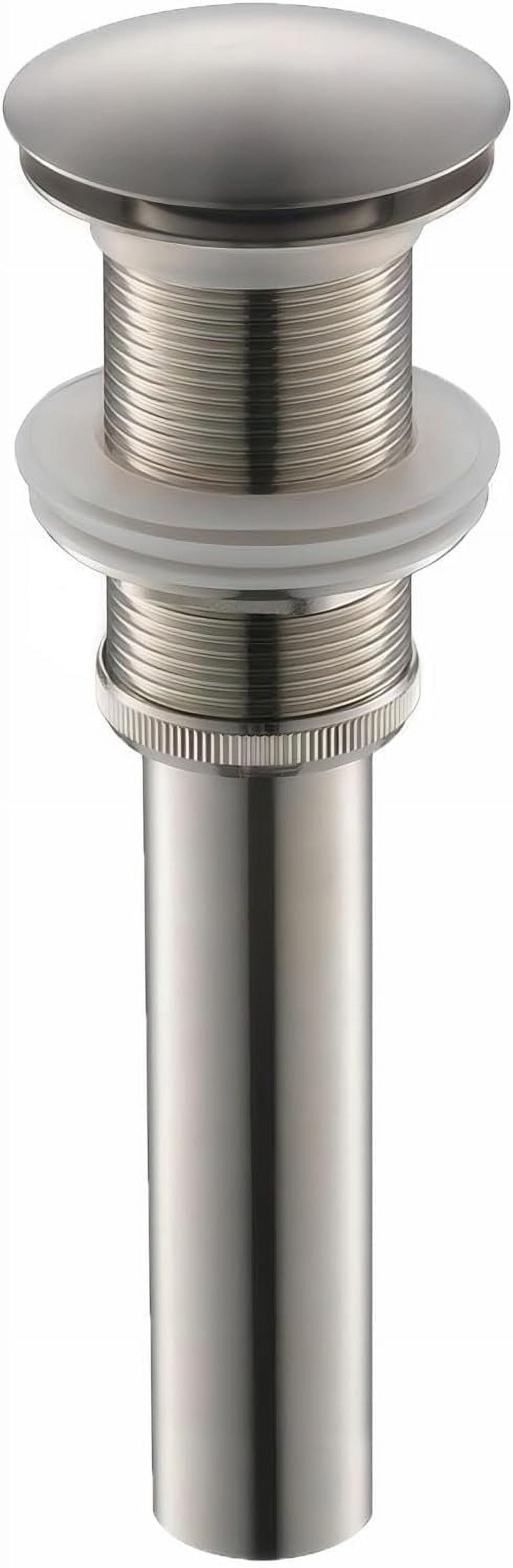 Bathroom Sink Drain without Overflow - 1 5/8" Drain Opening - Pop Up ...
