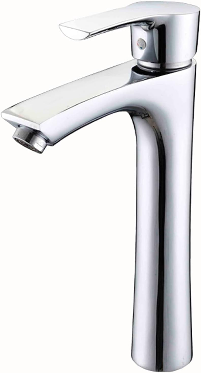 Bathroom Sink Faucet Brass faucets hot and Cold Basin Faucet Black ...