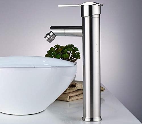 Bathroom Sink Faucet Copper Main Body Single Hole Cold Water Mixer ...