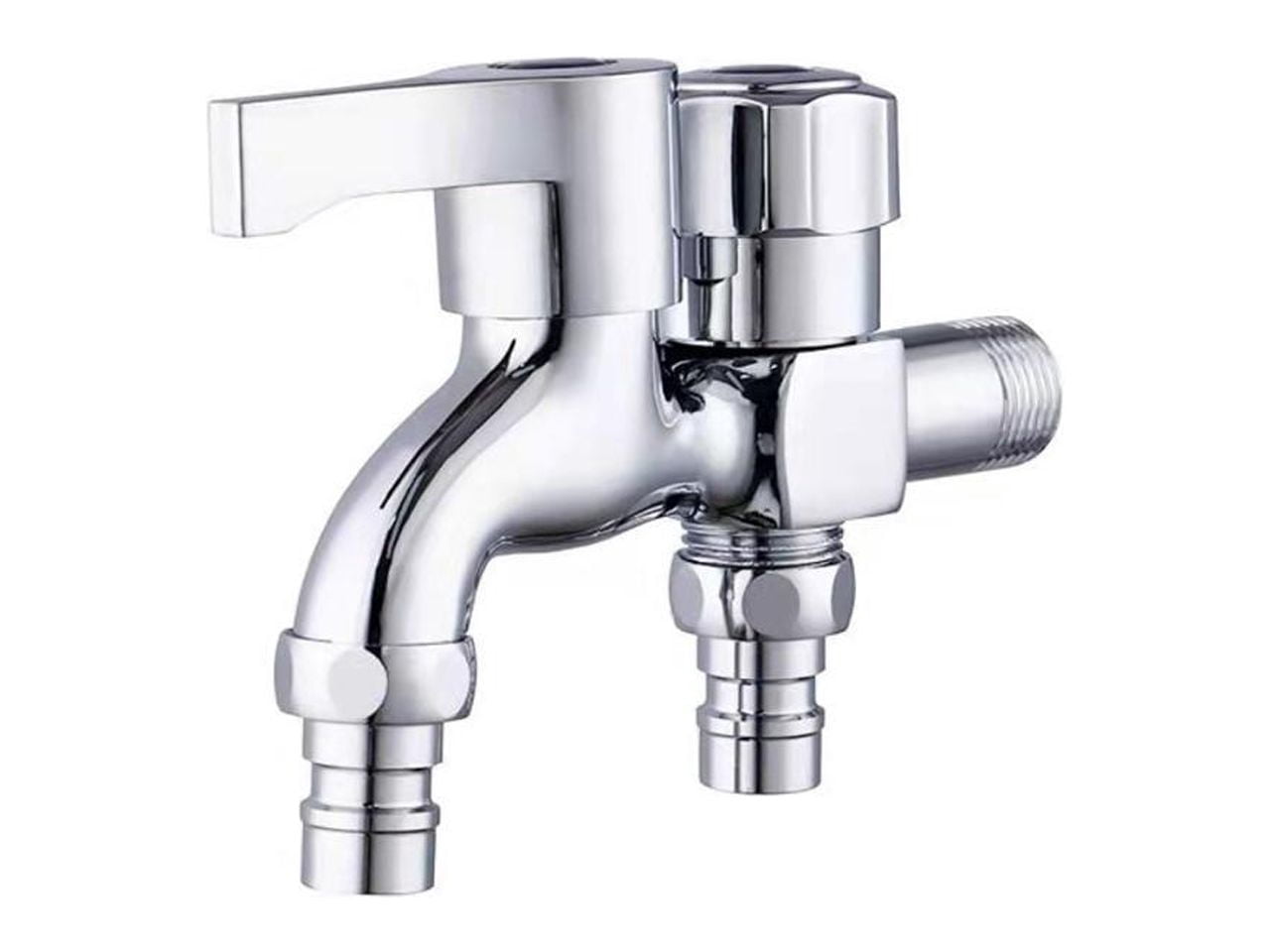Bathroom Sink Faucet Diverter Valve, G1/2 copper Water Tap with Double ...