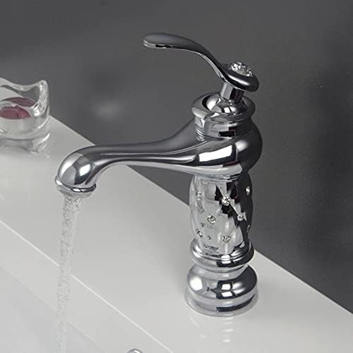 Bathroom Sink Faucet, Luxury Golden Plated Polish Bathroom Basin High ...