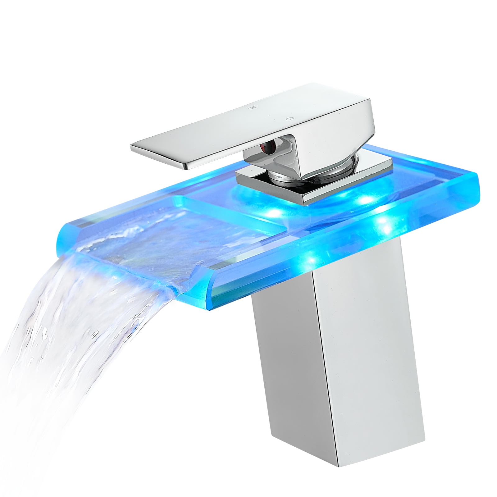 Bathroom Sink Faucet Replacement Bathroom Sink Faucet LED Light 3 ...
