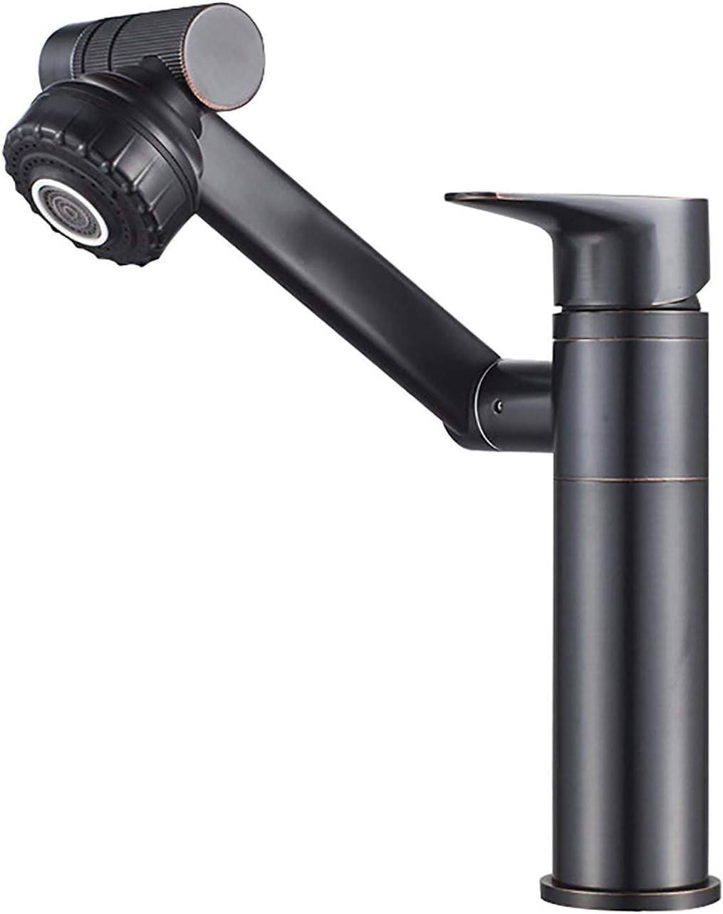 Bathroom Sink Faucet with Sprayer & Bubbler 2 Function,Basin Mixer Tap ...