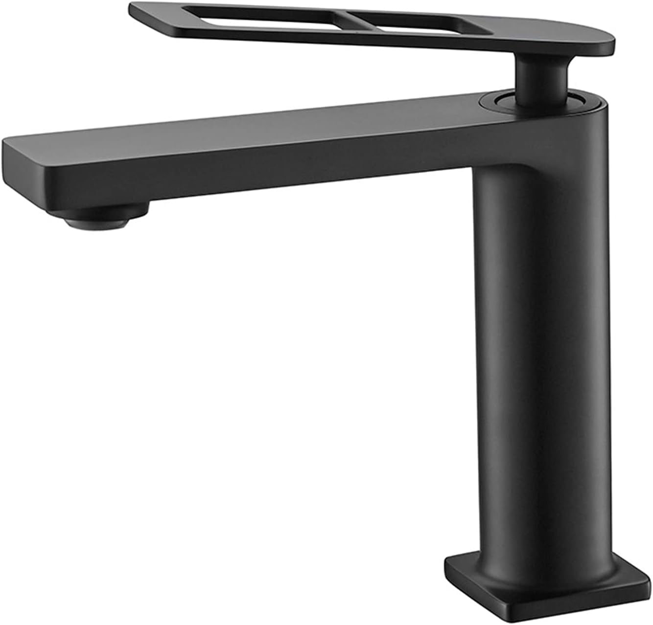 Bathroom Sink Faucet, Under Counter Basin Faucet, Double Hollow Handle ...