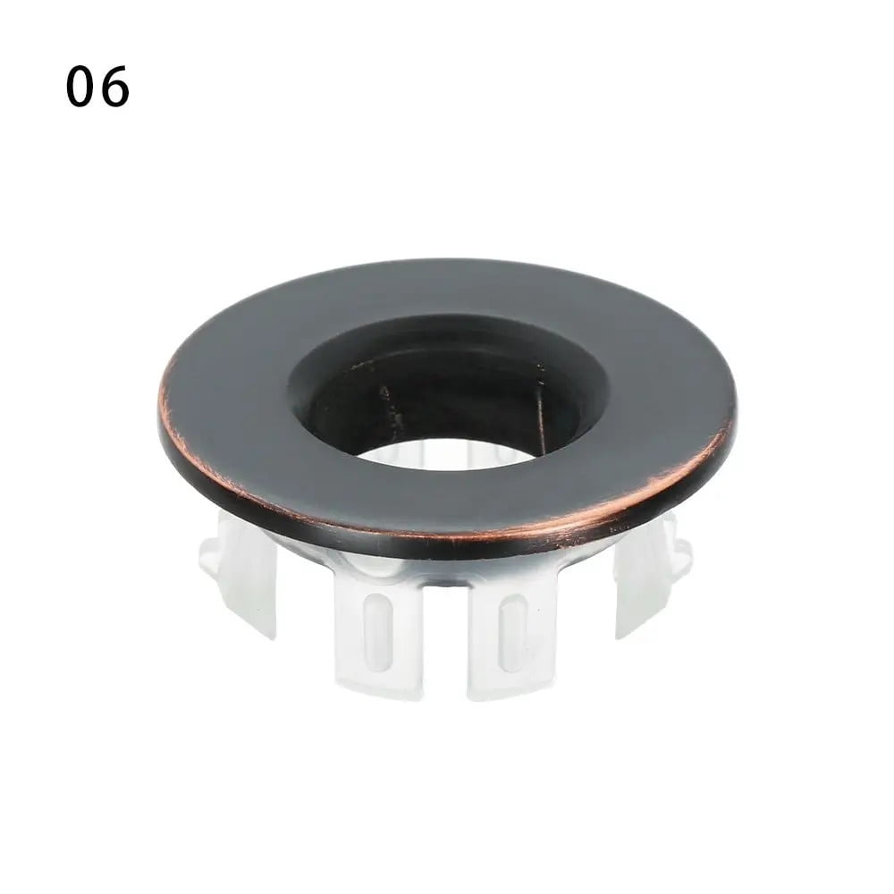 Bathroom Sink Overflow Covers Trim Ring Cap Round Ring Basin Insert ...