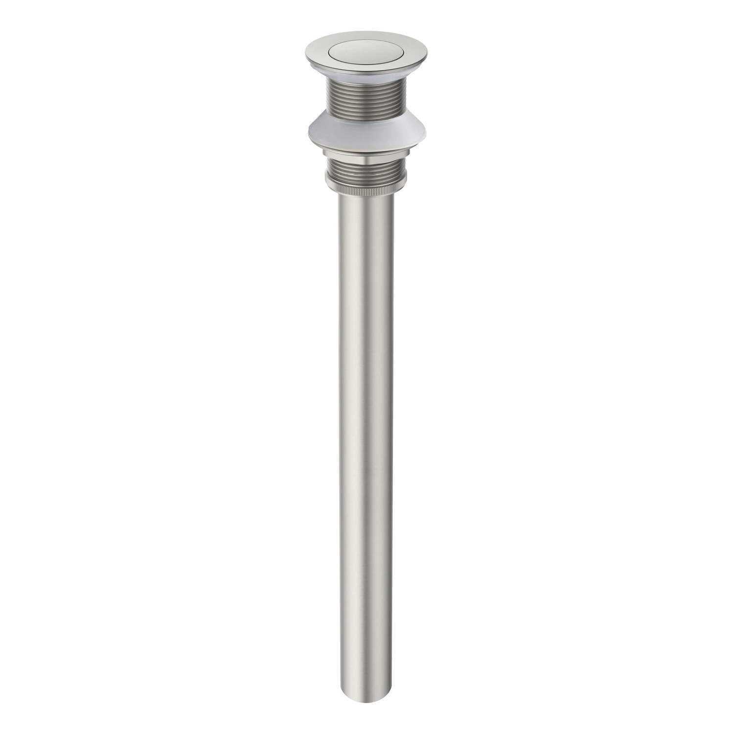 Bathroom Sink Pop Up Drain Stopper with 12" tailpiece, without Overflow ...
