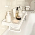 Bathroom Sink Shelf Over Faucet - Behind the Faucet Storage Shelf, No ...