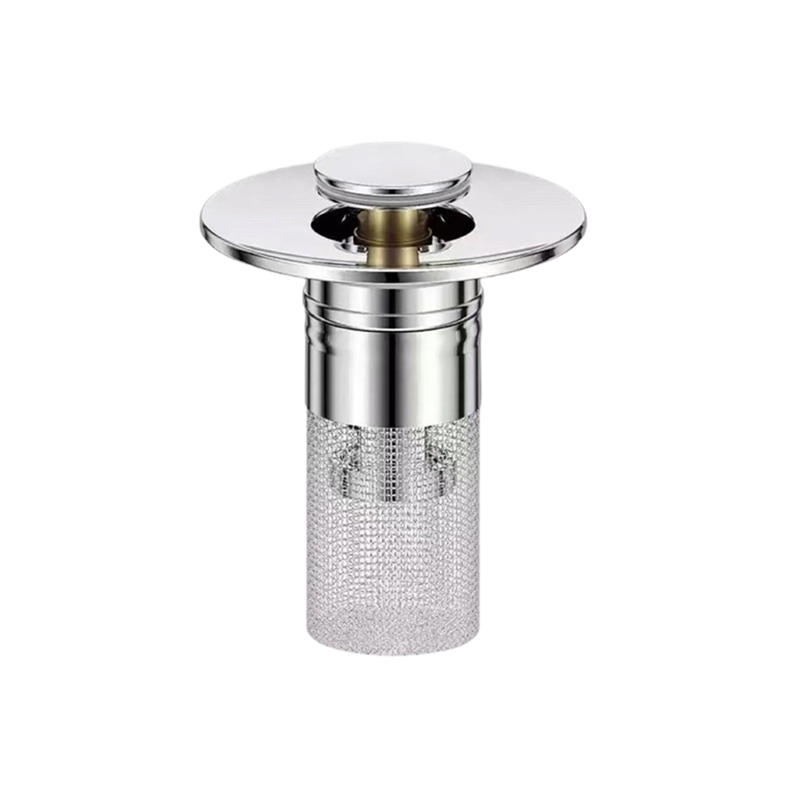 Bathroom Sink Stopper, Stainless Steel Removable Drain Strainer, Hair ...