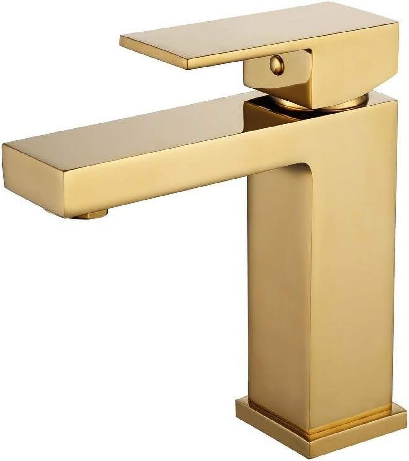 Bathroom Small Basin Tap Mixer 100% Solid Brass Newest Luxury Design ...