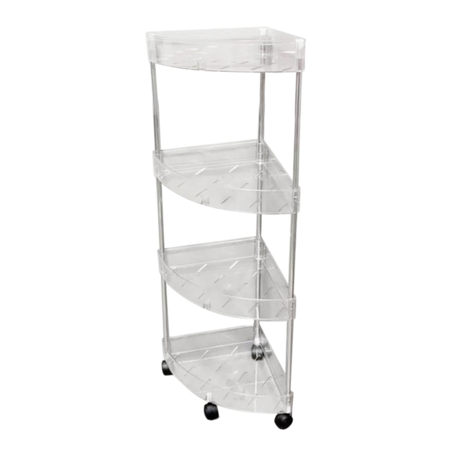 Bathroom Standing Shelf Corner Shelf Stand Kitchen Shelf Organizer ...