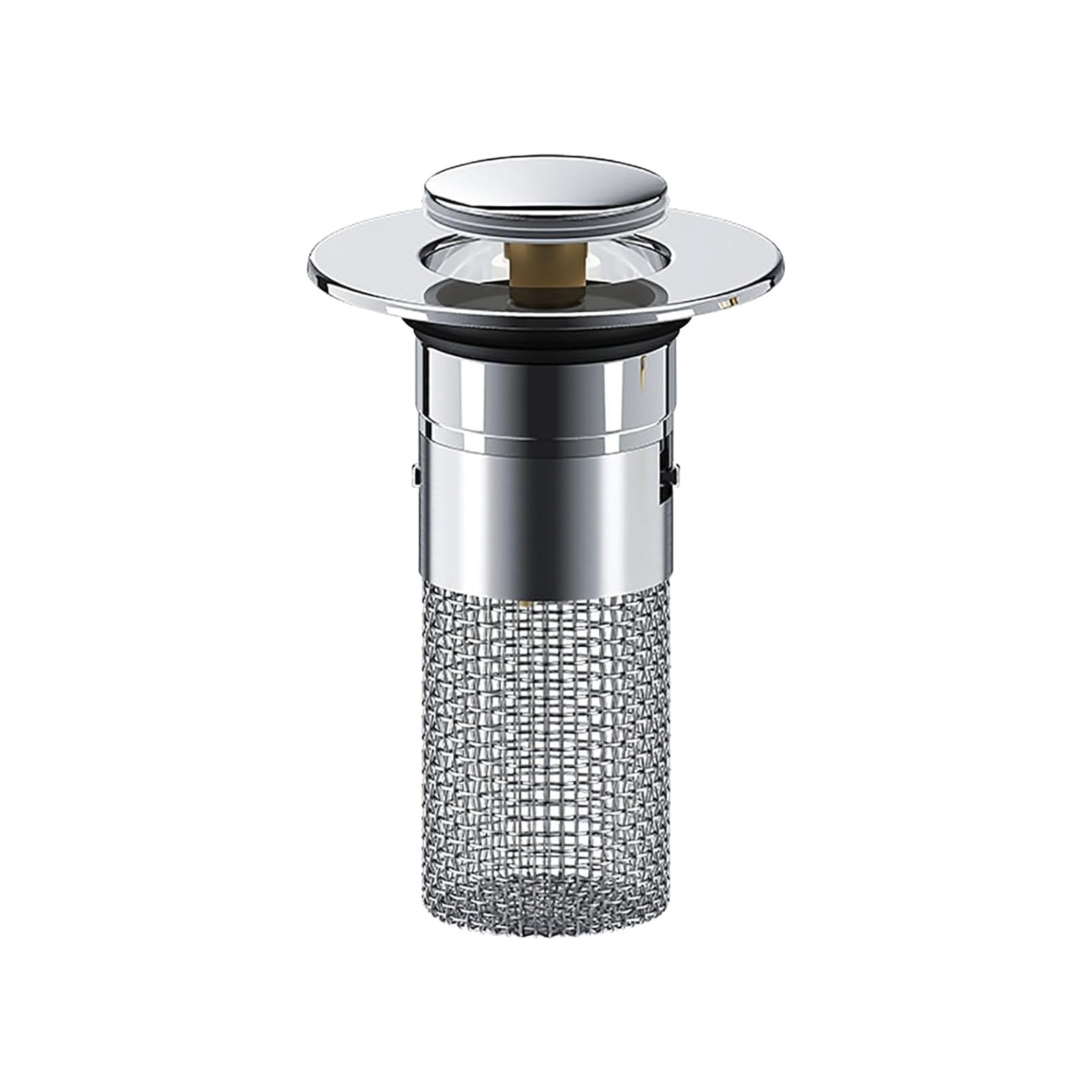 Bathroom Stopper Hair Catcher Up Drain Filter With Removable Stainless ...