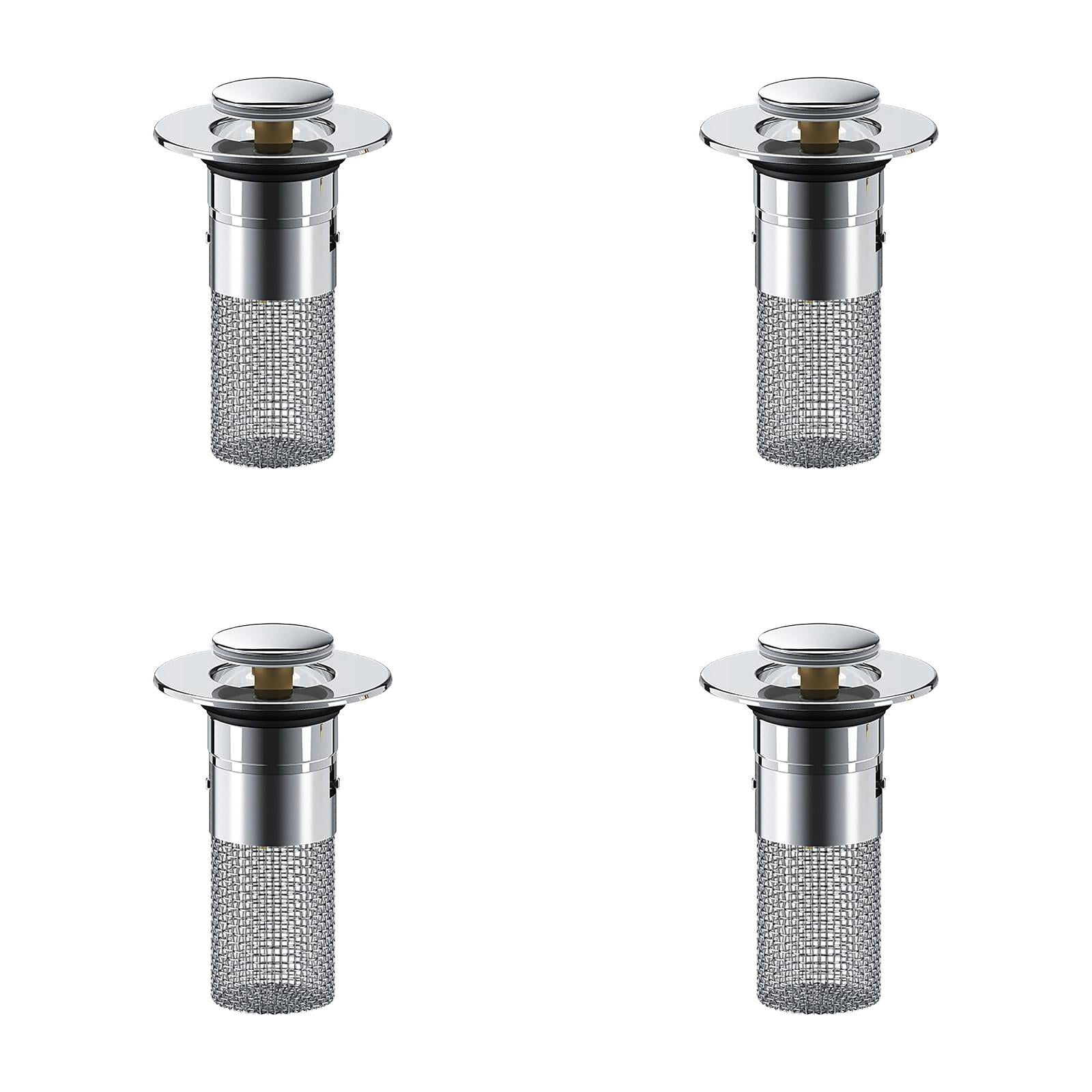 Bathroom Stopper Hair Catcher Up Drain Mesh Strainers Fr Kitchen ...