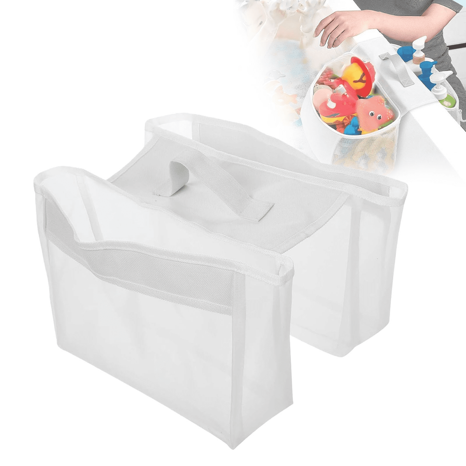Bathroom Storage Bag Network Shower Board | Children'S Bathroom Hanging ...