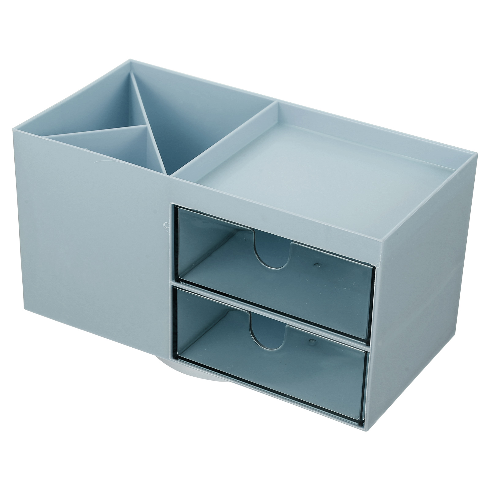 Bathroom Storage Box Vanity Organizer Makeup Desktop Bins Stash ...