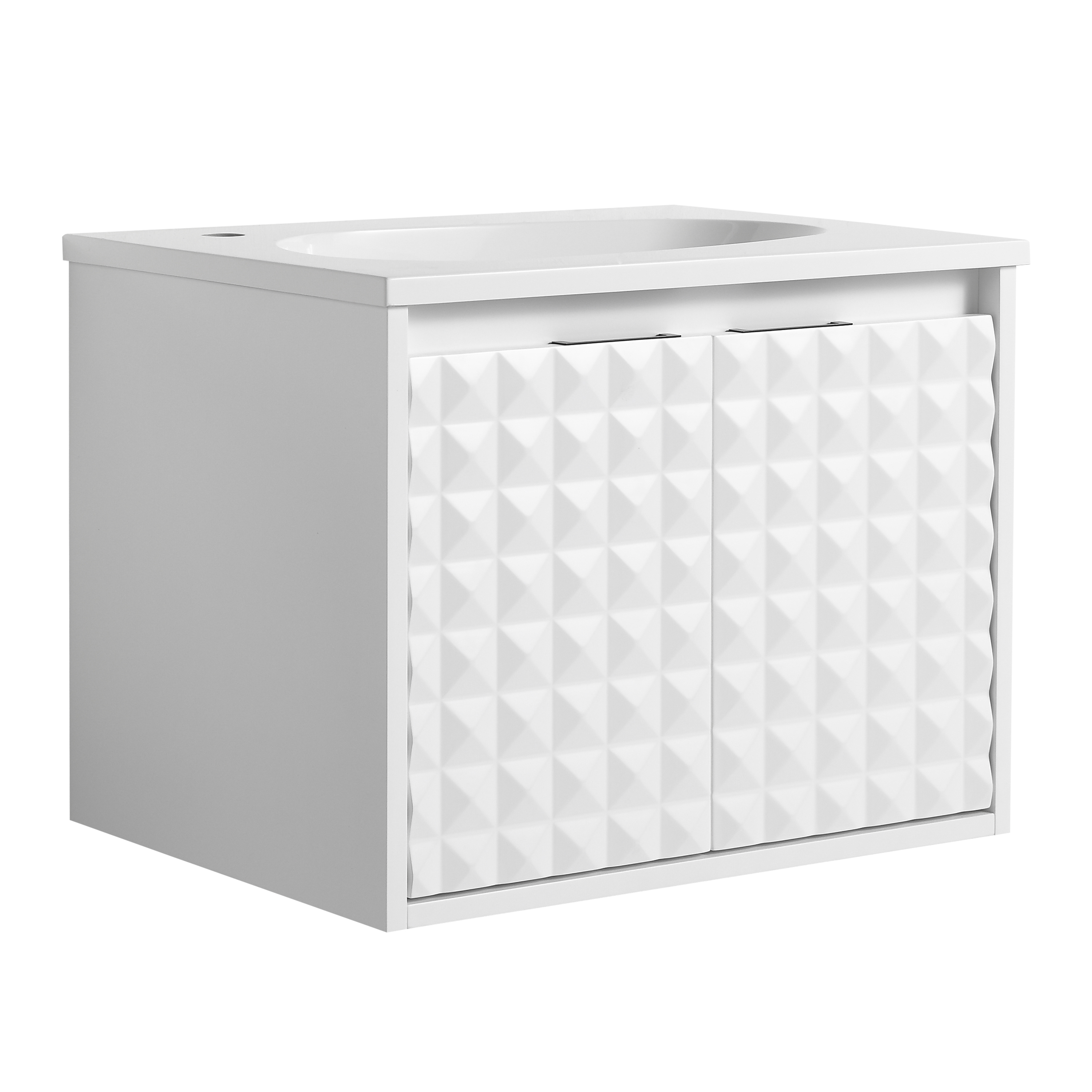 Bathroom Storage Cabinet 24 Inch Wall Mounted Bathroom Vanity With SInk ...