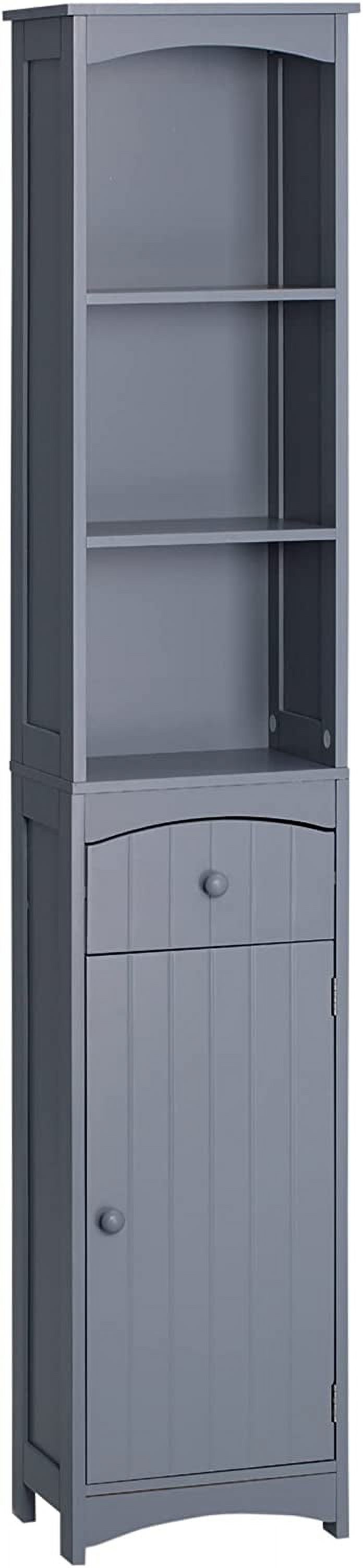 Bathroom Storage Cabinet, Free Standing Bathroom Storage Unit, Tall ...