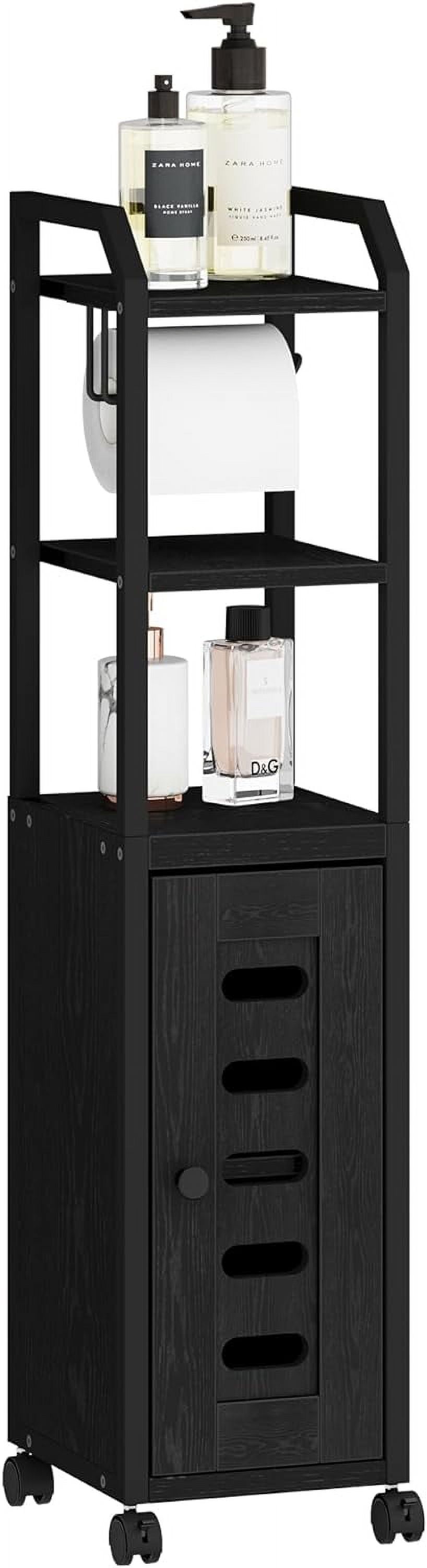 Bathroom Storage Cabinet - Toilet Paper Storage Cabinet, Small Toilet ...