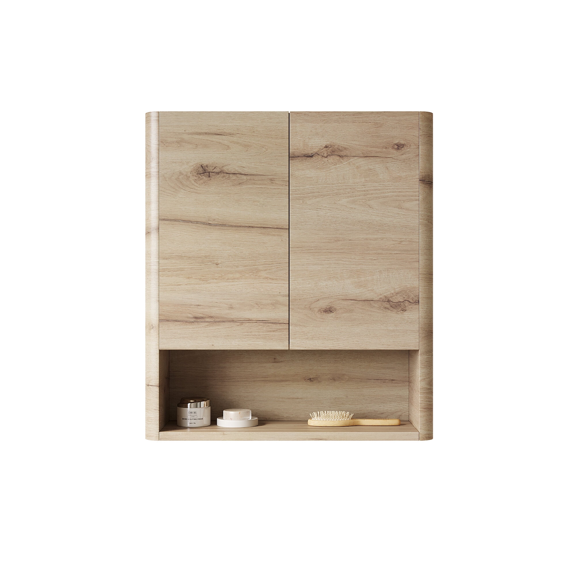 Bathroom Storage Cabinet ZUNO 26" Wall-Mounted Bathroom Cabinet, with ...