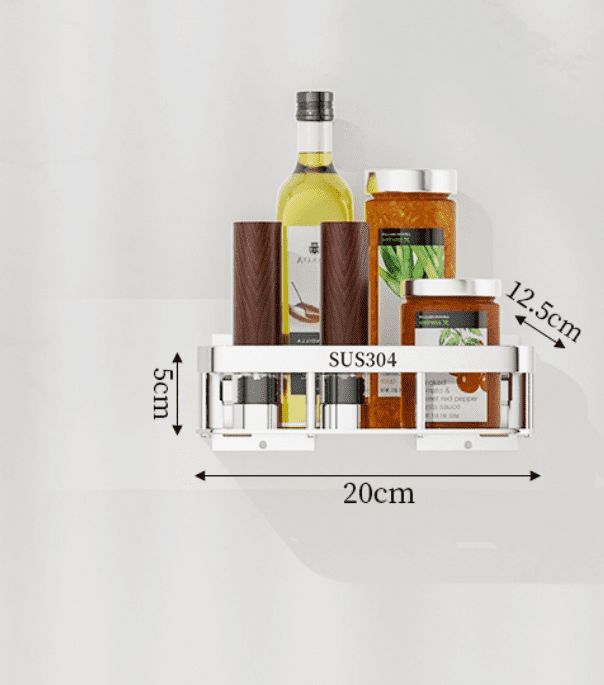 Bathroom Storage Rack Made of Stainless Steel 304 Without Punching ...