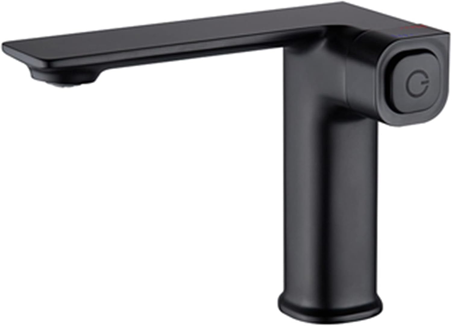 Bathroom Temperature Memory Bathroom Sink Faucet with Push Button ...