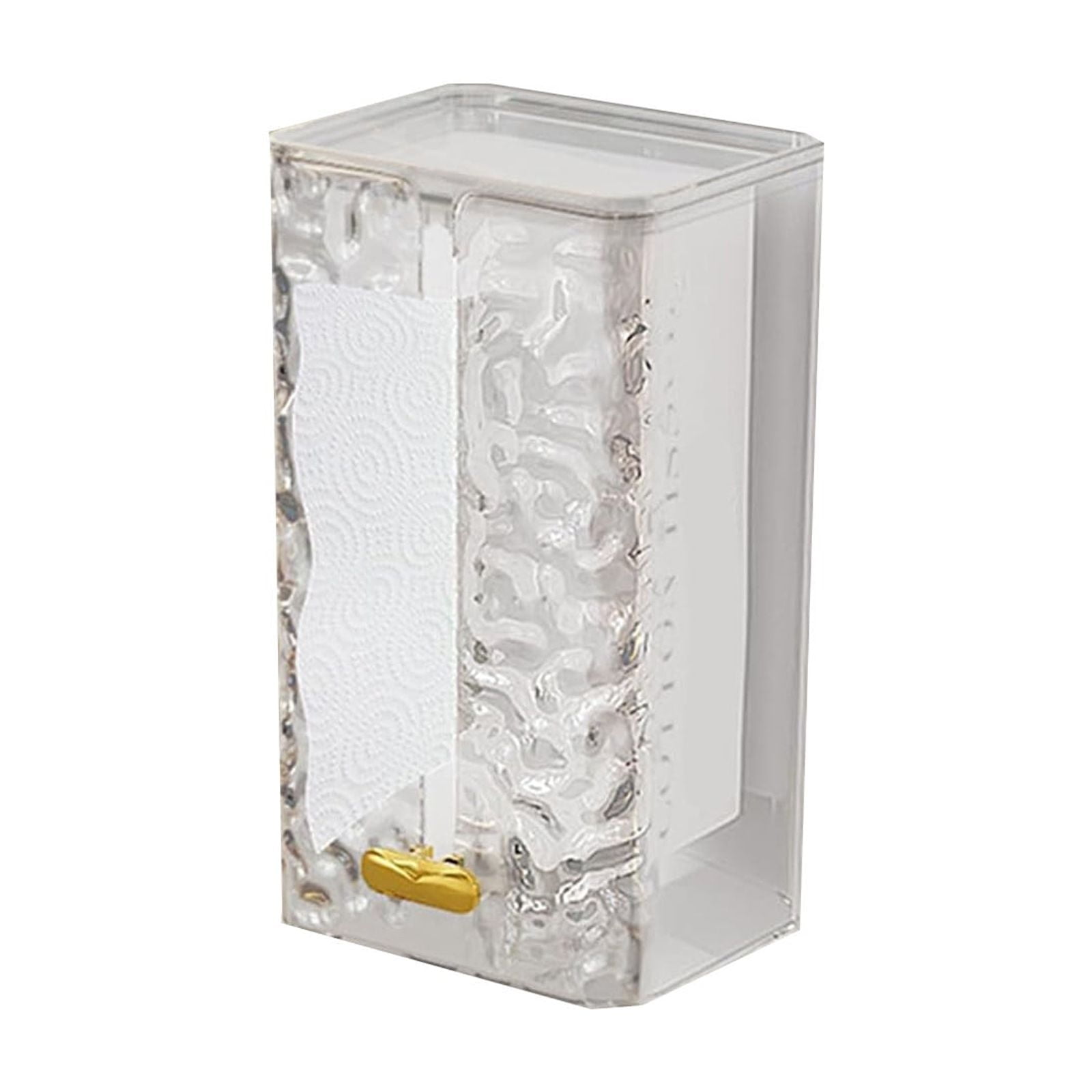 Mouliraty Bathroom Tissue Box Toilet Paper Box Wall-Mounted Punch ...