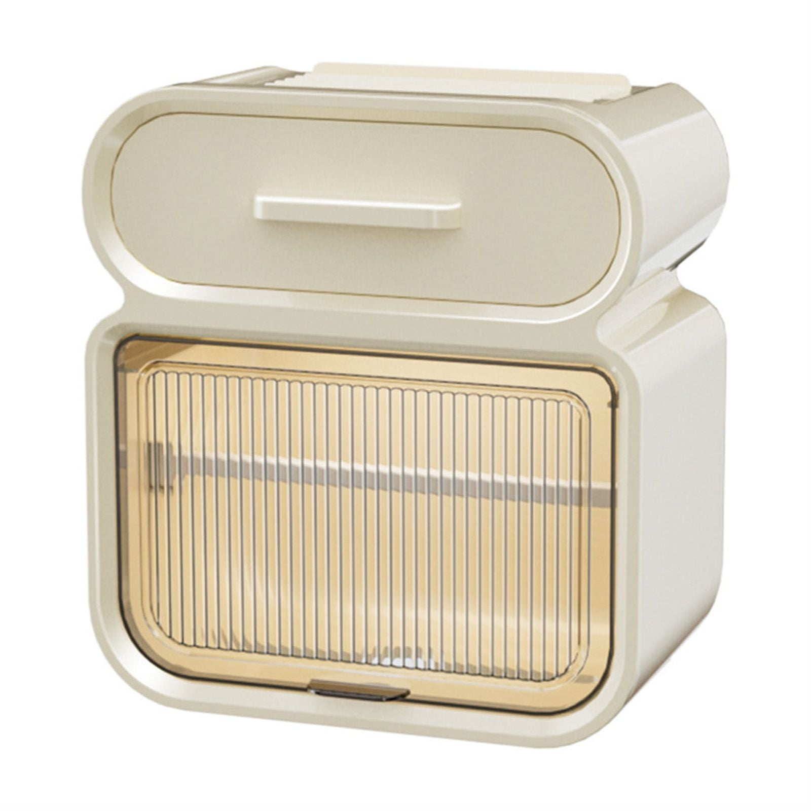 Bathroom Tissue Box, Wall Mounted Toilet Paper Roll Storage Rack ...