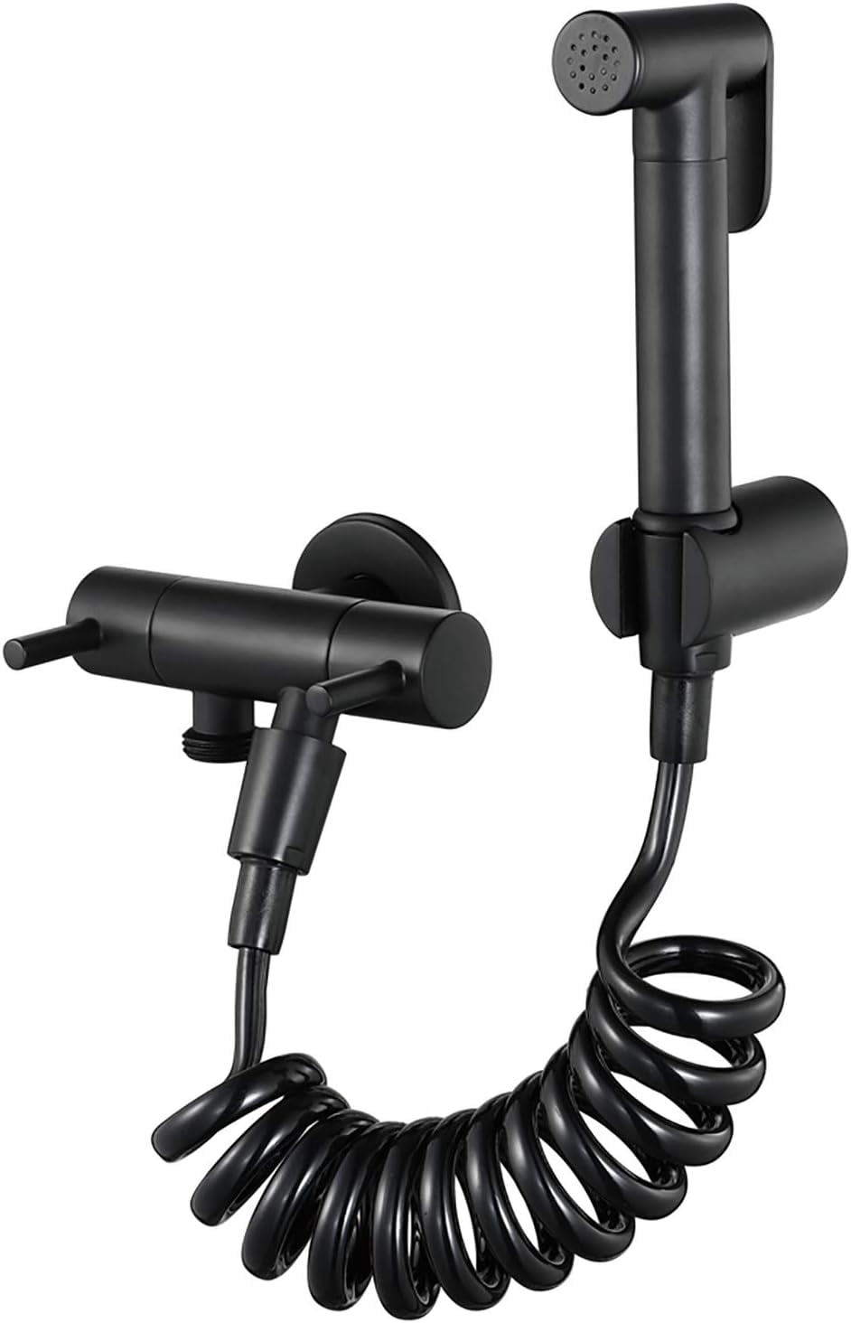 Bathroom Toilet Bidet Black Shower Set with Shower Hose, Handheld ...