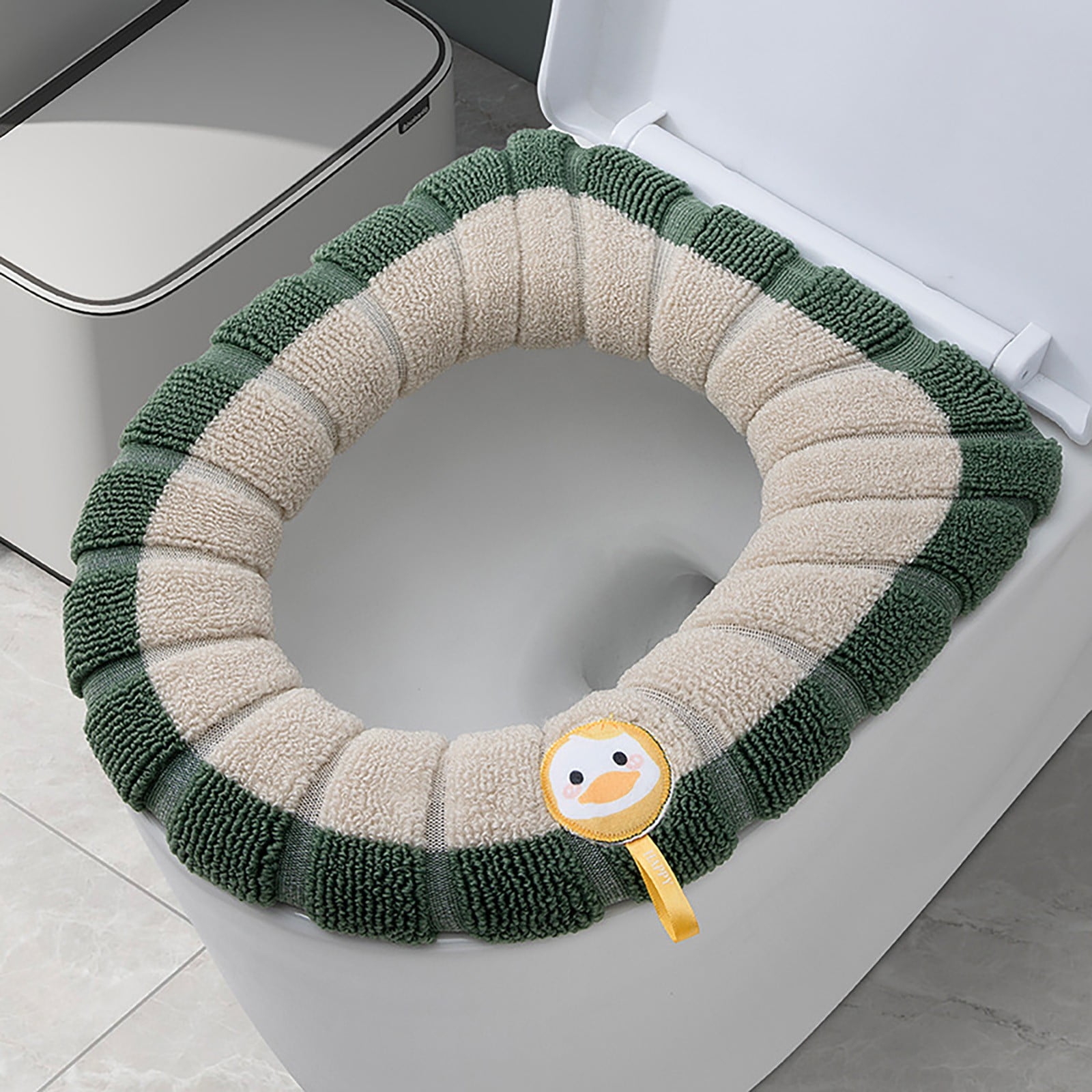 Bathroom Toilet Mat Latrine Mat Toilet Mat, A Toilet Seat Non-Slip ...