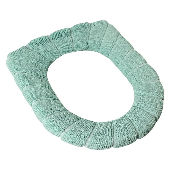 Bathroom Toilet Seat Cover Pads Soft Warmer Toilet Seat Cushion Cover ...