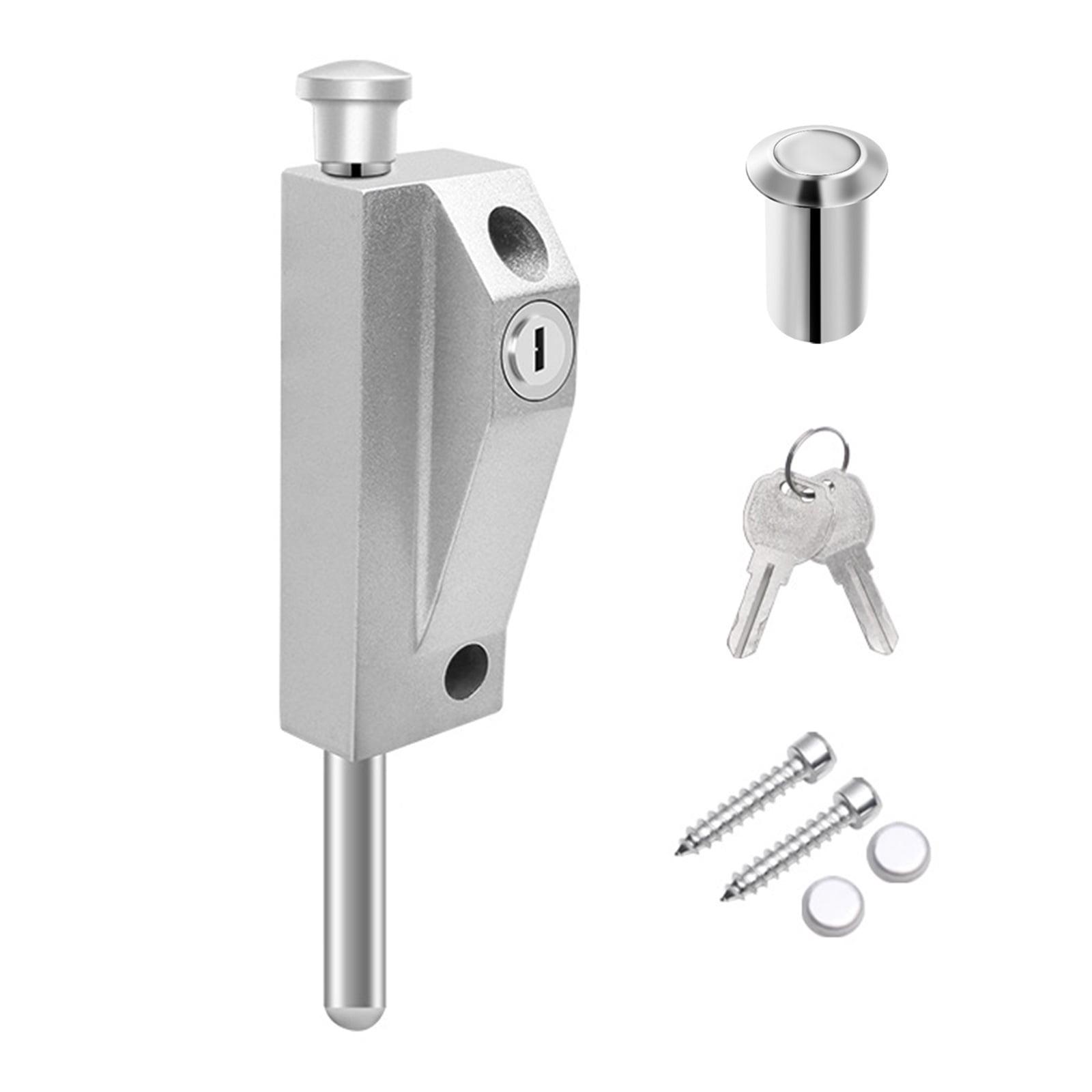 Bathroom Toilet Shop Ground Lock Framed Glass Door Lock Aluminum Alloys ...