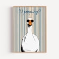 Bathroom Toilet Silly Goose U Pooping? Humorous Decor, Unframed Poster ...