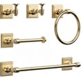 Bathroom Towel Bar Set, Bathroom Hardware Accessory Set, 304 Stainless ...