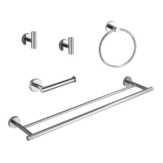Bathroom Towel Rack (5 Pieces) | Simple Appearance, Modern Style ...