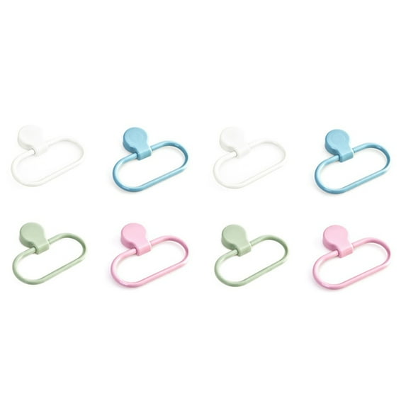 Bathroom Towel Ring Towel Rack Punch-Free Towel Storage Rack Kitchen ...