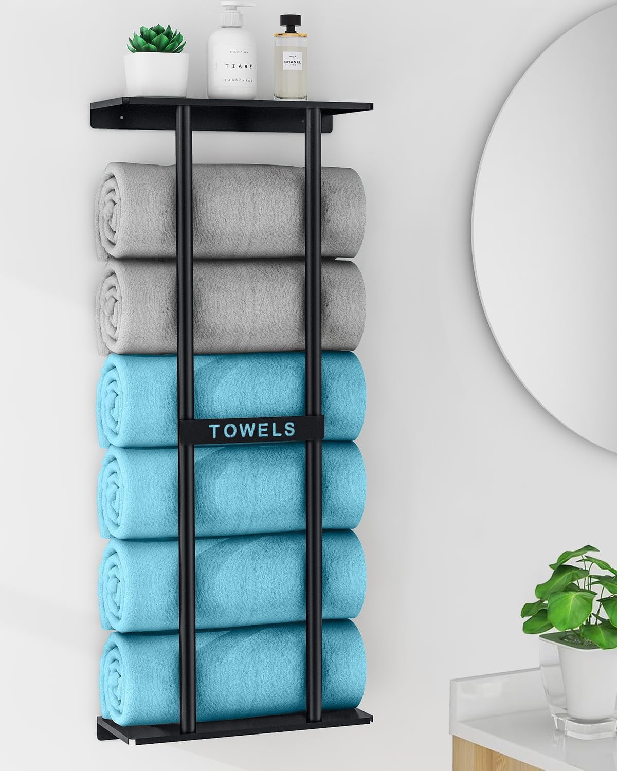 Bathroom Towel Storage Rack - Walmart.com