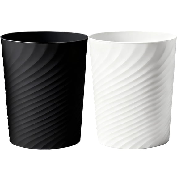 Bathroom Trash Can 1.8 Gallon Small Waste Basket Garbage Can for ...